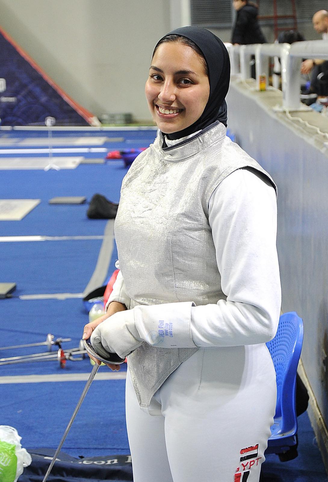 ملك حمزة وسارة حسني تتأهلان للأدوار الإقصائية بكأس العالم لسلاح الشيش بالقاهرة - kasnews - كاس نيوز