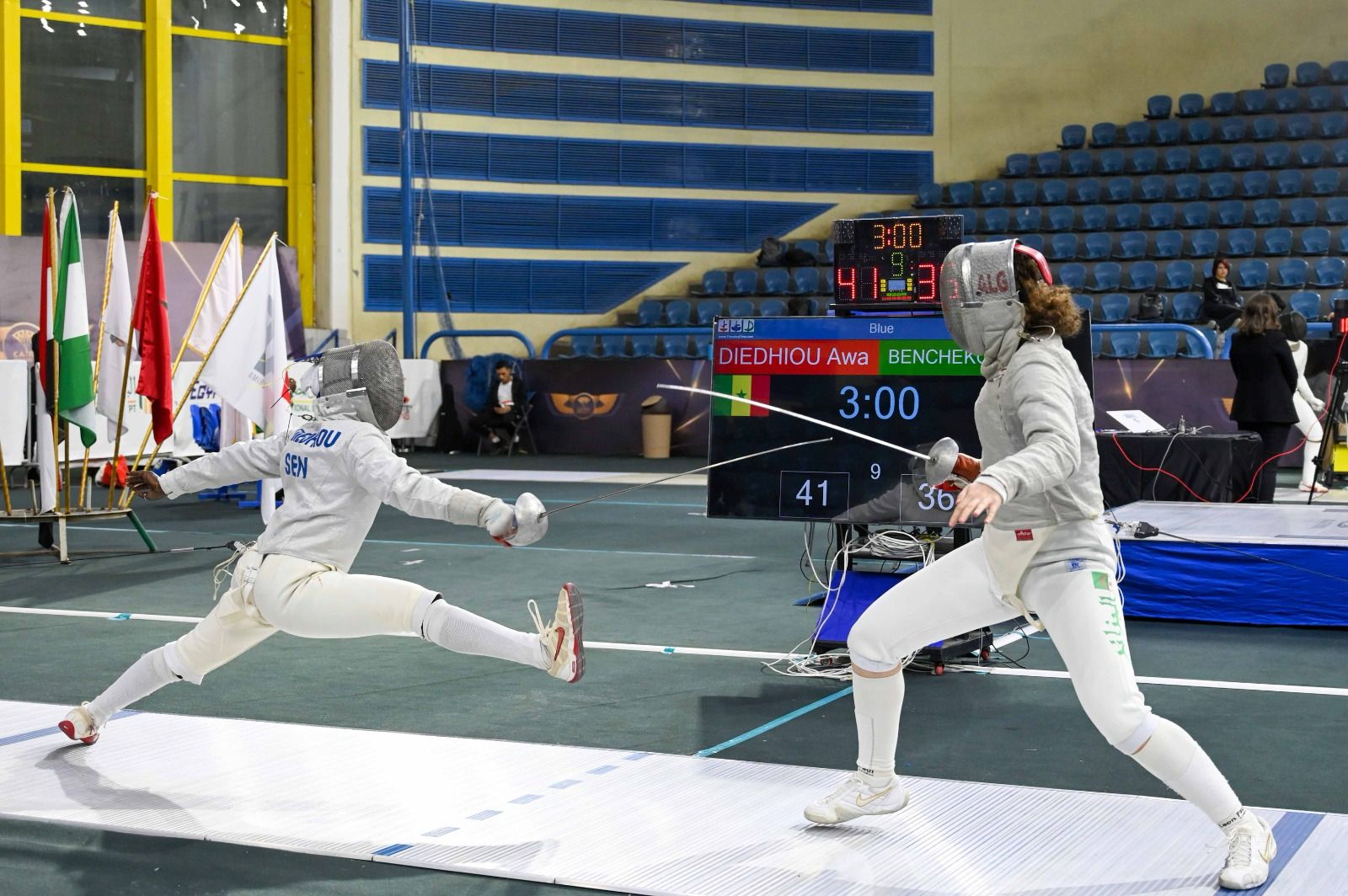 انطلاق منافسات الفرق للناشئين ببطولة أفريقيا للسلاح بالقاهرة - kasnews - كاس نيوز