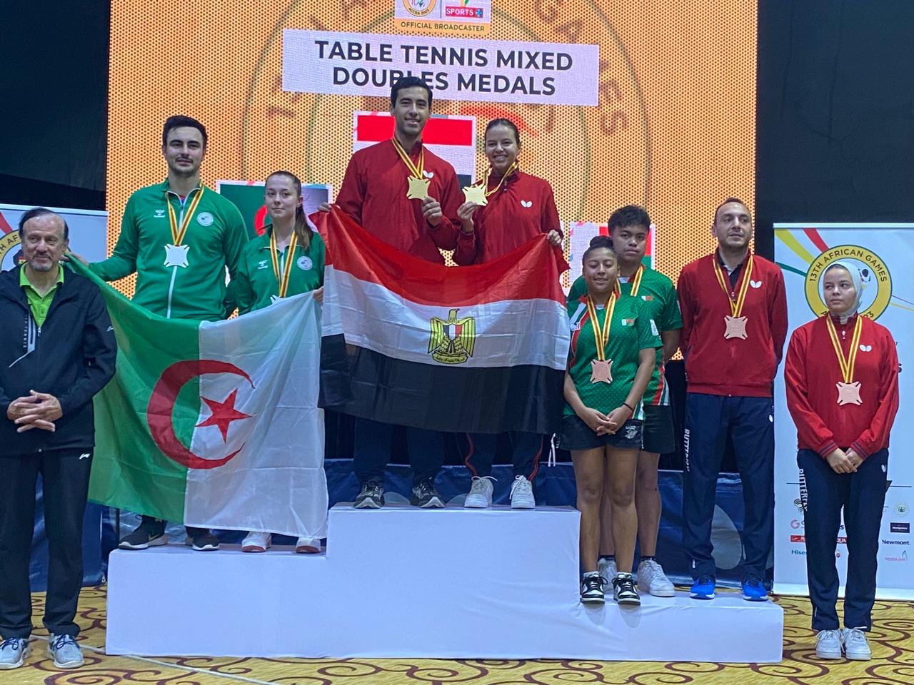 دورة الألعاب الأفريقية|تنس الطاولة يحصد 3 ميداليات جديدة - kasnews - كاس نيوز