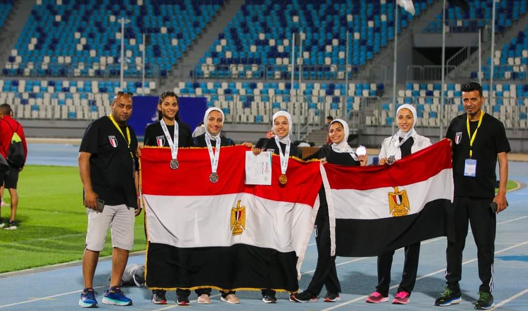 32 ميدالية حصيلة منتخب مصر في البطولة العربية لألعاب القوى - kasnews - كاس نيوز