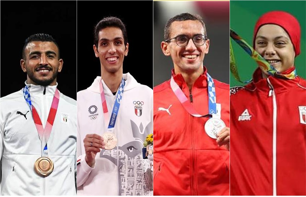 أبطال أولمبيون ..يتصدرون قائمة مصر في باريس 2024 - kasnews - كاس نيوز