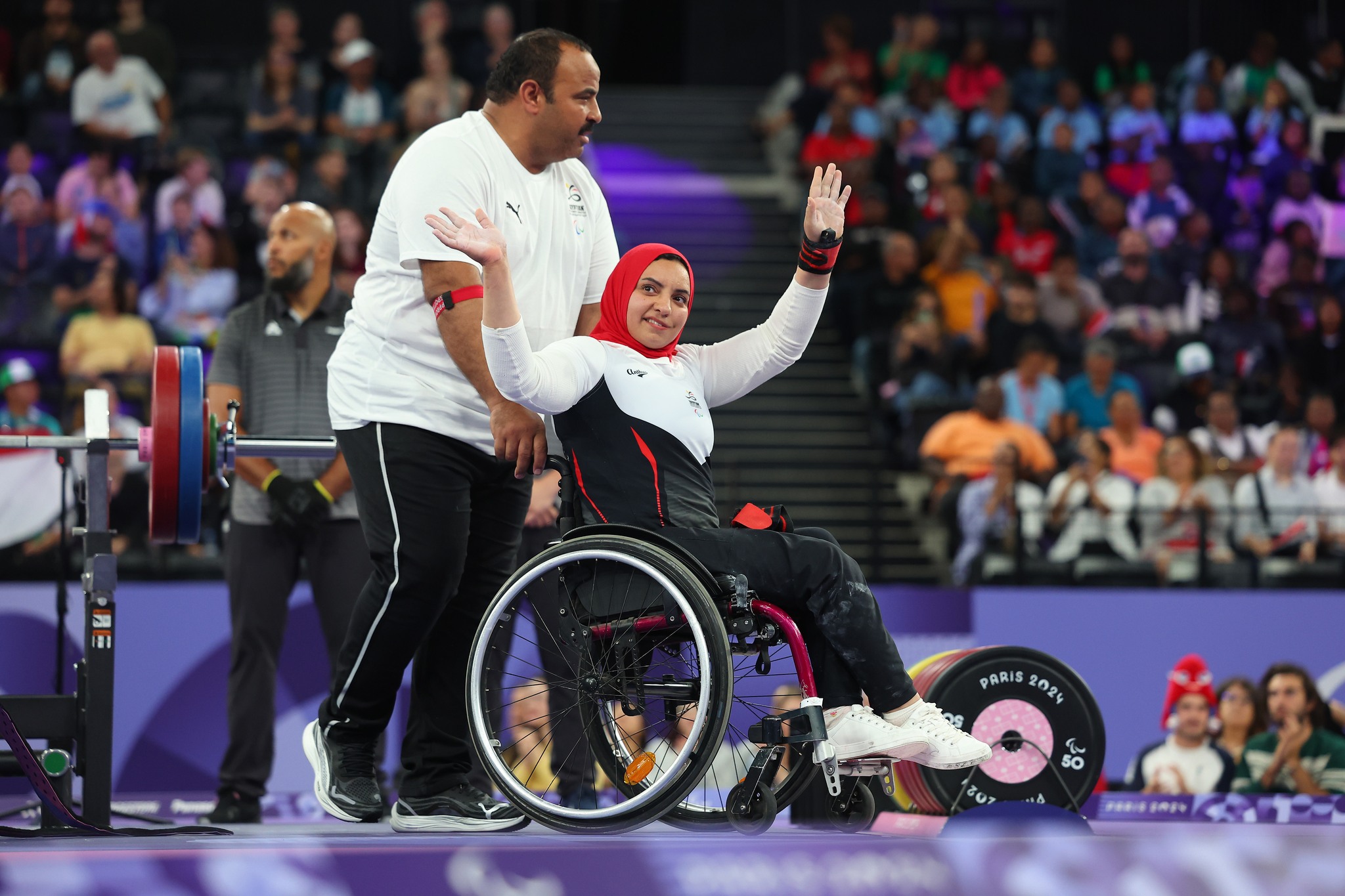 ريحاب رضوان ضمن أفضل أرقام قياسية لرفع الأثقال البارالمبي في 2024 - kasnews - كاس نيوز