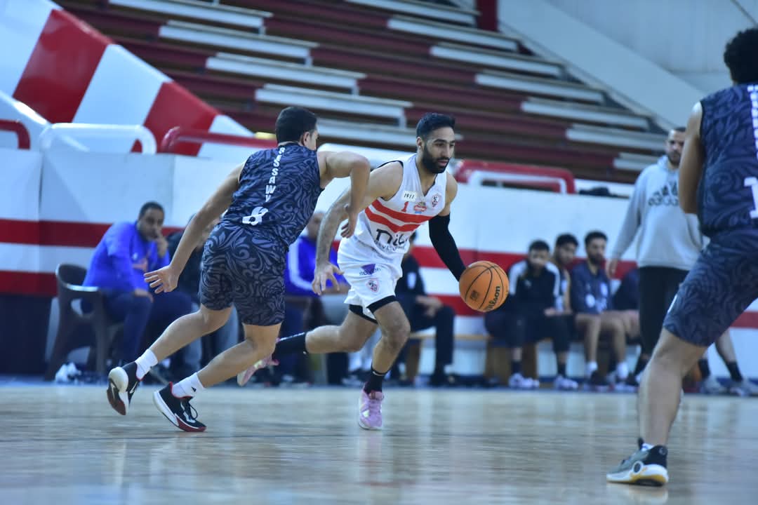 الزمالك يفوز على دمنهور في أولى مباريات الدور التمهيدي لدوري سوبر السلة - kasnews - كاس نيوز
