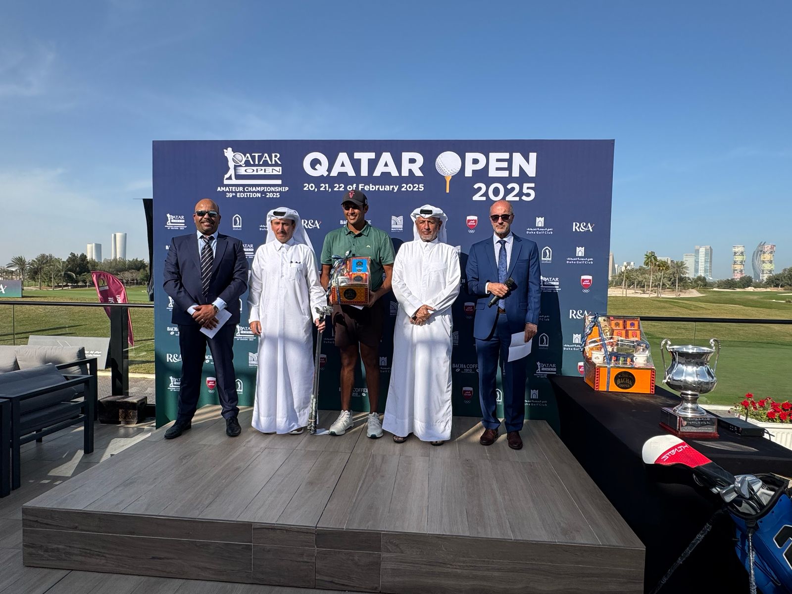 عيسى ابو العلا وصيف بطولة قطر الدولية للجولف بفارق ضربة - kasnews - كاس نيوز