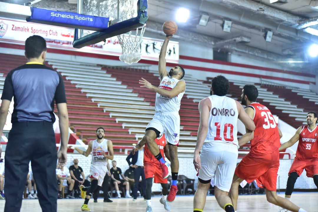 الزمالك يكتسح سبورتنج في دوري سوبر السلة - kasnews - كاس نيوز