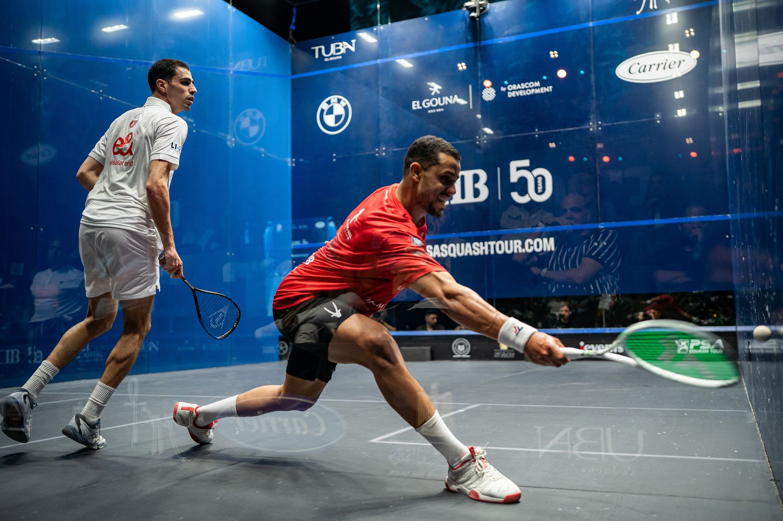 مصطفى عسل يتوج بلقب بطولة الجونة الدولية للاسكواش - kasnews - كاس نيوز