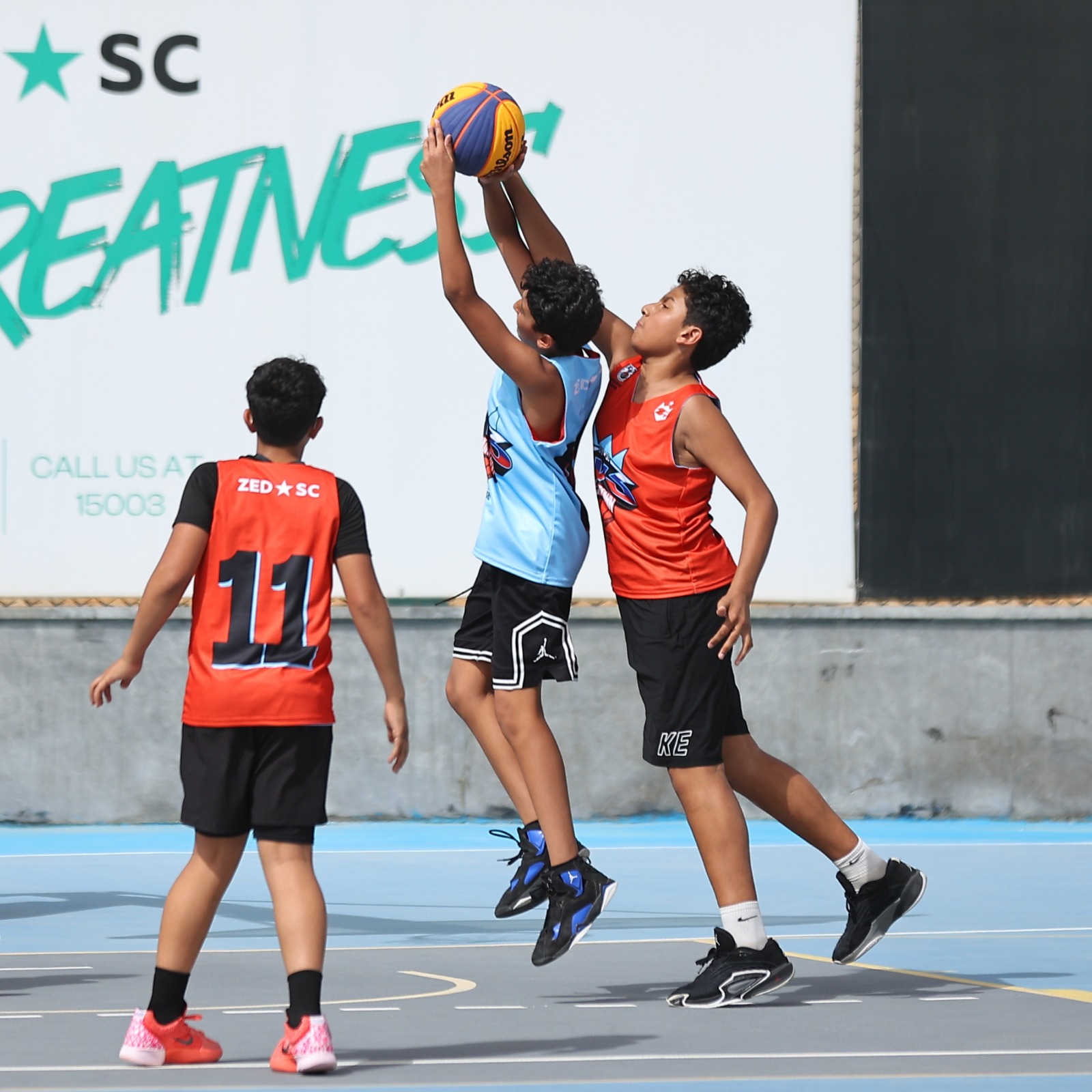 انطلاق منافسات بطولة تصفيات مصر الدولية لكرة السلة 3x3 للناشئين - kasnews - كاس نيوز