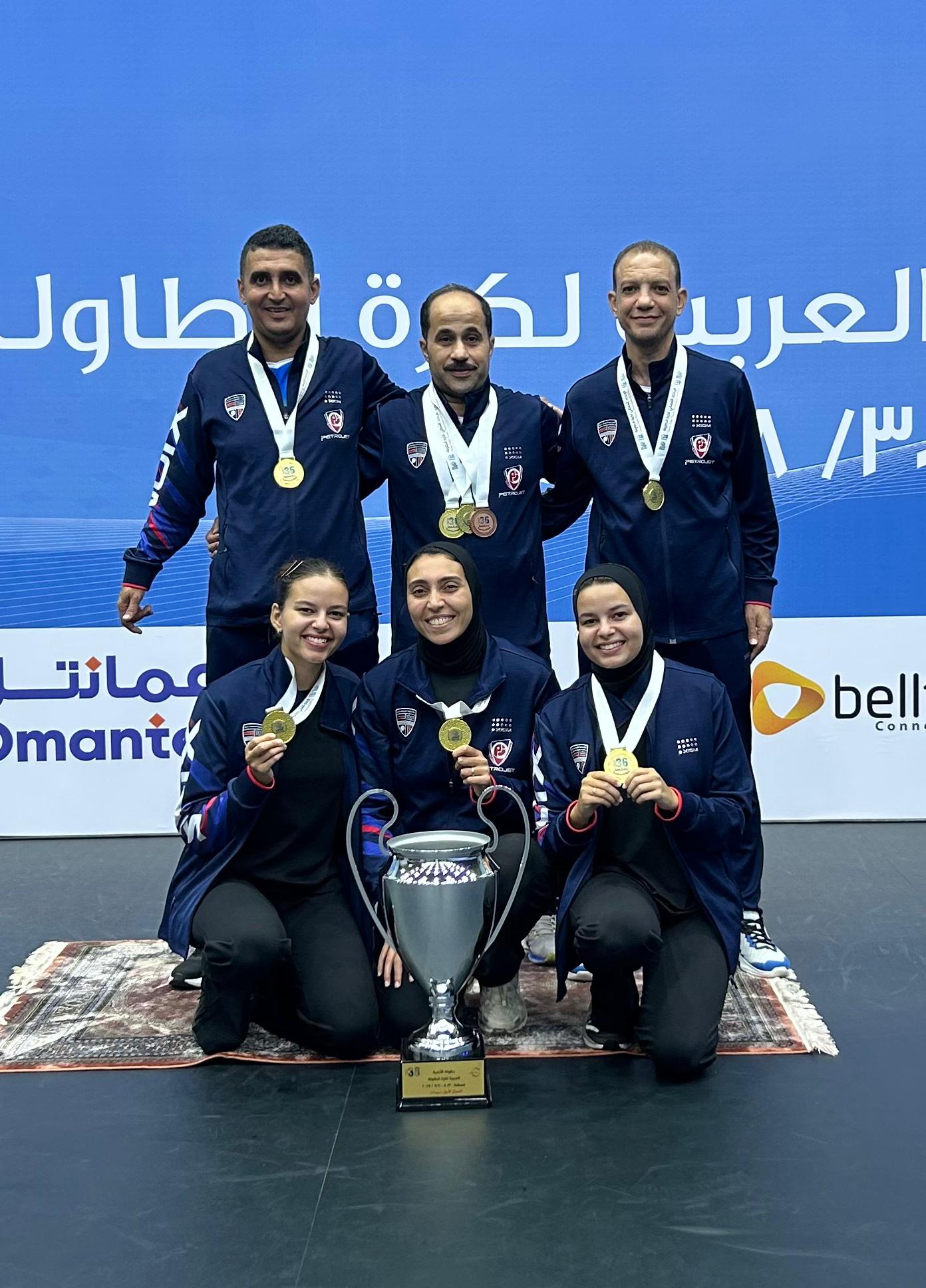 الكأس العربية تبتسم أخيرًا..سيدات بتروجت لتنس الطاولة يضعن حدًا للبطولة المفقودة - kasnews - كاس ...