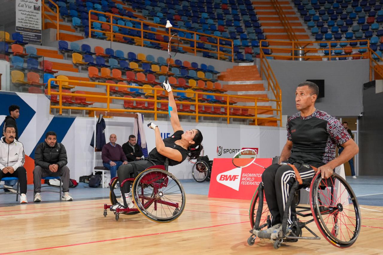 مصر تحصد 4 برونزيات ببطولة مصر الدولية البارالمبية للريشة الطائرة - kasnews - كاس نيوز